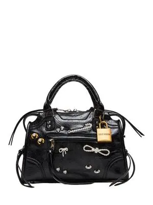 Steve Madden Embellished Satchel Bag - Distressed