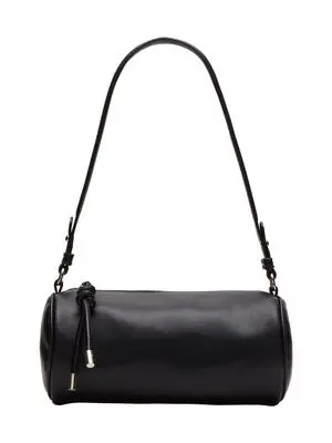 Steve Madden Priya Barrel Shoulder Bag - Black