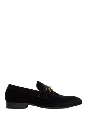 Steve Madden Jakiro Velvet Loafer - Black