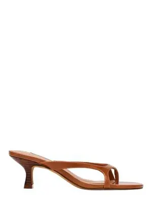 Steve Madden Steve Madden Brienna Thong Heels Tan