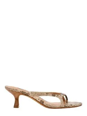 Steve Madden Steve Madden Briena Thong Heels Snake