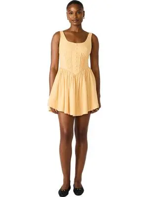 Steve Madden Tianna Sleeveless Mini Dress With Pearl Embellishments - Shell
