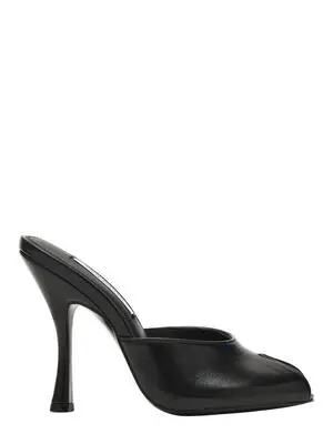 Steve Madden Jules Peep-toe High Heel Mules - Black