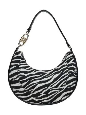 STEVE MADDEN Steve Madden Lohan Zebra Print Shoulder Bag