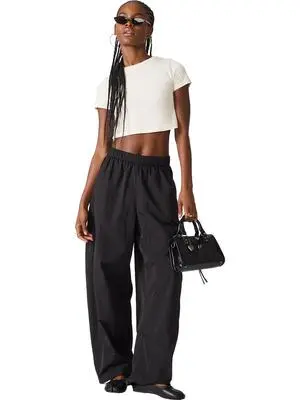 Steve Madden Khoda Pant Wide Leg - Black