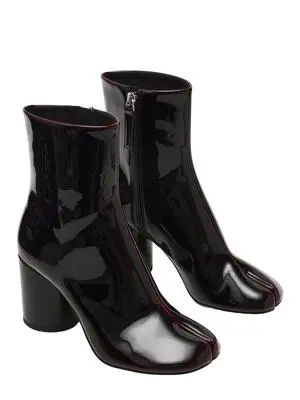 STEVE MADDEN Steve Madden Caro Patent Tabi Block Heel Booties