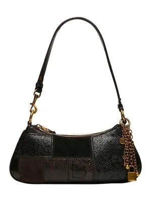 Steve Madden Irina Patchwork Shoulder Bag - Dark Multi
