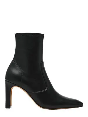Steve Madden Lyrica Block Heel Booties - Black