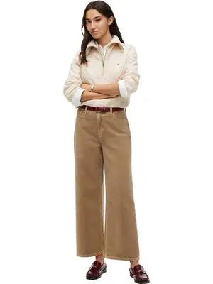 Tommy Hilfiger High-rise Wide Leg Jeans - Camel