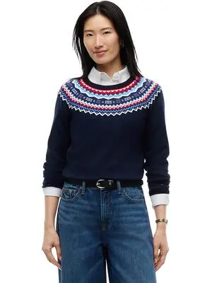 TOMMY HILFIGER Fair Isle Crewneck Sweater