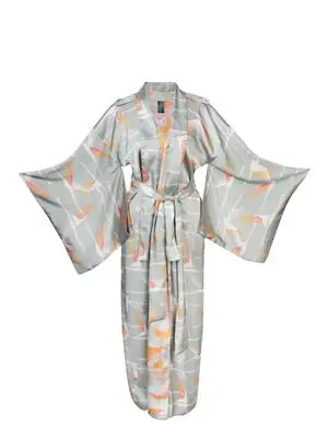 YOMISMA Cleo Valencia Signature Duster With Patented Adjustable Sleeves - Grey