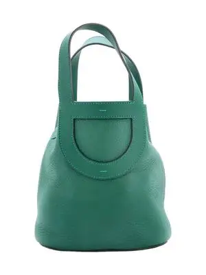 Hermès In-the-loop Bag Clemence With Swift 18 - Green