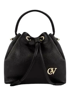 CAVALINHO Signature Cv Leather Bucket Bag - Black