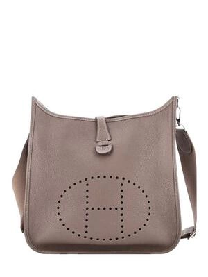Hermès Evelyne Bag Gen Iii Clemence Pm - Grey