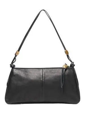 Dolce Vita Solara Leather Shoulder Bag - Black