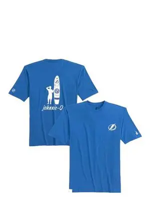 Johnnie-o Tampa Bay Lightning Heathered Spencer T-shirt - Blue