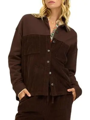 THREADS 4 THOUGHT Shirt Jacket - Cocoa