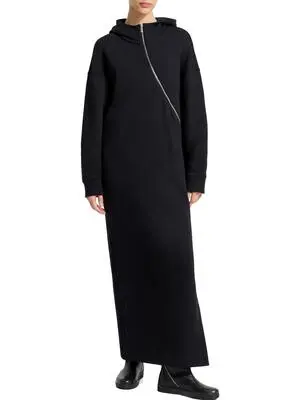 MARCELLA Pell Sweatshirt Dress - Black