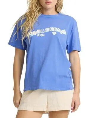 BILLABONG Cotton Graphic T-shirt - Azure