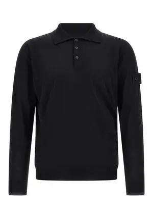 Stone Island 5100076' Polo Shirt - Black