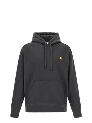 Carhartt Work In Progress Carhartt WIP American Script Hoodie Gray