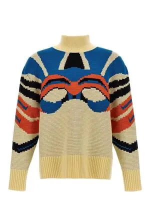 BLUEMARBLE Jacquard High Neck Sweater - Multi