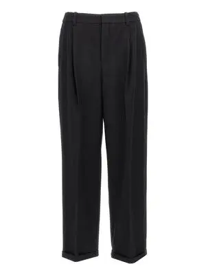 SAINT LAURENT SAINT LAURENT 90's Wool And Cashmere Trousers