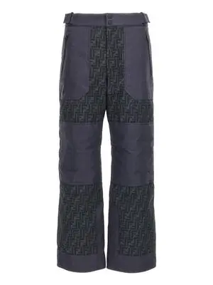 Fendi Ff' Ski Pants - Blue