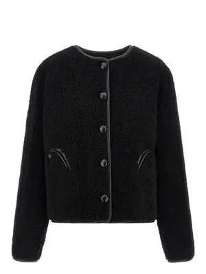 BLAZÉ MILANO BLAZÉ MILANO Reversible Shearling And Leather Jacket
