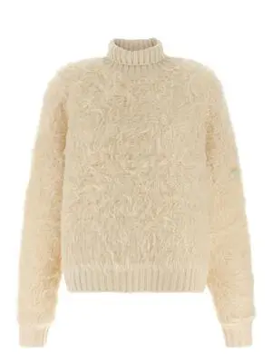 Goldbergh Bolleta Alpaca Blend Turtleneck Sweater - White