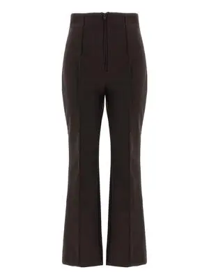 Fendi Ski Pants With High Waist And Tight Fit - Brown