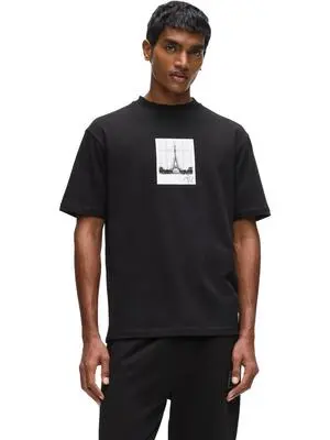 Karl Lagerfeld From Paris With Love T-shirt - Black