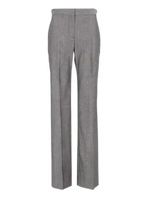 Stella McCartney STELLA MCCARTNEY Straight-Leg Twill Trousers Grey