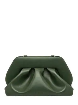 THEMOIRE Bios Ruched Clutch - Green
