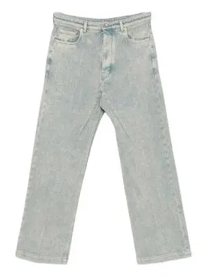 RICK OWENS RICK OWENS Honeycomb-Textured Jeans