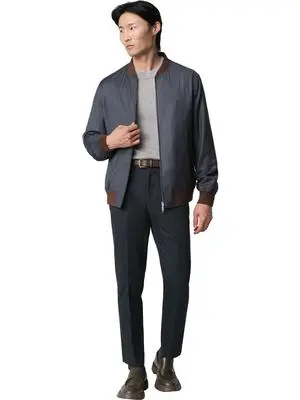 INDOCHINO Paxton Bomber Jacket - Blue