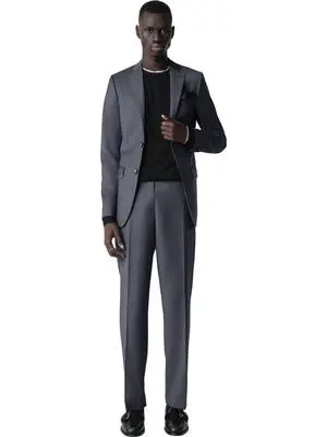 INDOCHINO Highworth Gray Suit Gray