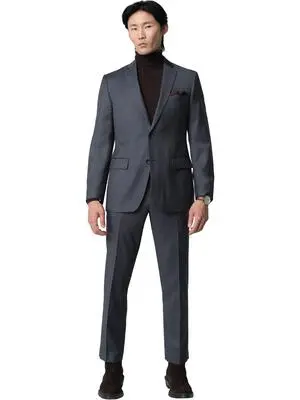 INDOCHINO Paxton Check Blazer - Blue