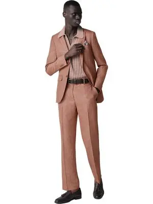 INDOCHINO Outwell Dobby Terracotta Suit - Orange