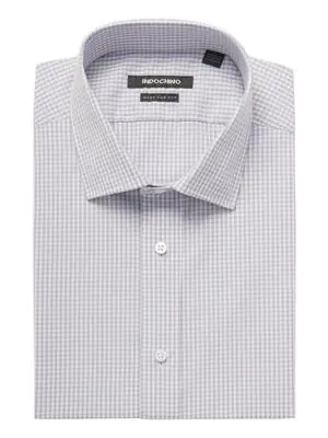 INDOCHINO Helston Anti-wrinkle Gingham Shirt - Gray