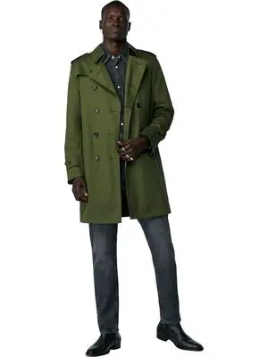 INDOCHINO Heywood Hooded Raincoat - Olive