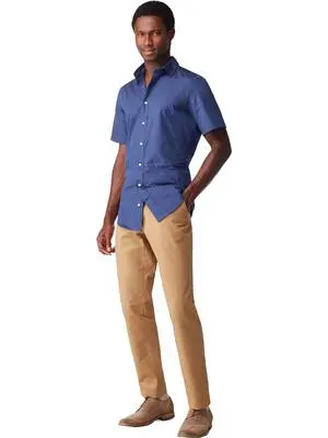 INDOCHINO Hayton Dot Casual Shirt - Blue