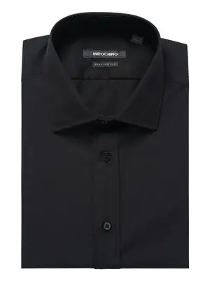 INDOCHINO Helston Anti-wrinkle Shirt - Black