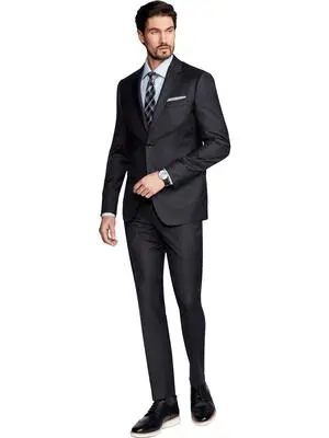 INDOCHINO Hemsworth Charcoal Suit - Gray