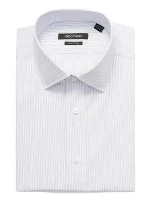 INDOCHINO Harrow Stripe Shirt - Gray
