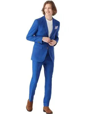INDOCHINO Knotting Birdseye Blazer - Blue