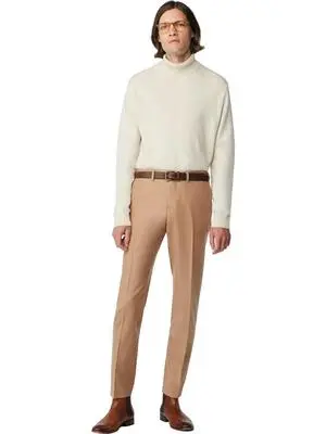INDOCHINO Monza Flannel Pants - Camel