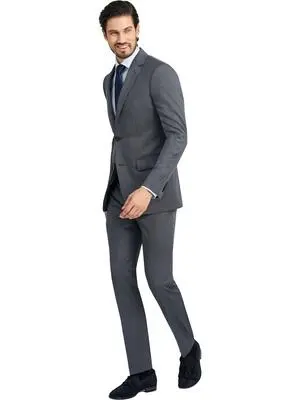 INDOCHINO Hereford Cavalry Twill Blazer - Gray