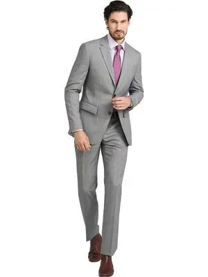 INDOCHINO Hayle Sharkskin Light Suit - Gray