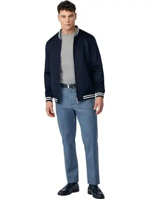 INDOCHINO Varsity Bomber Jacket - Navy